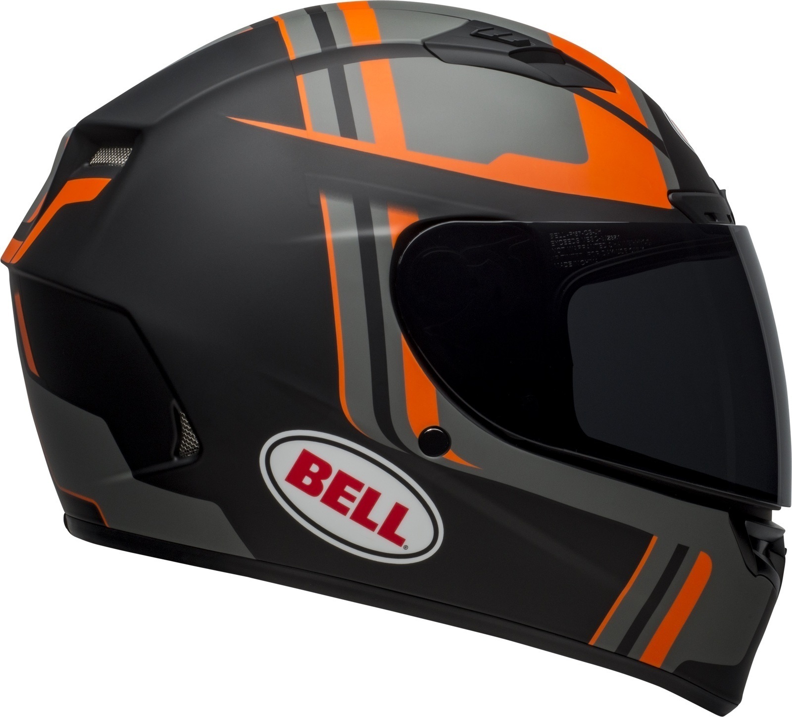 Bell Qualifier DLX Mips Torque Helmet - Matte Black/Orange