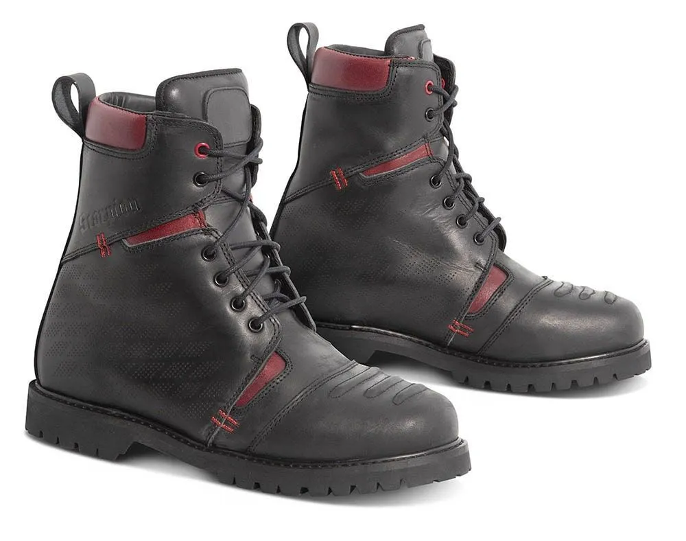 Scorpion Scout Black Red Boots
