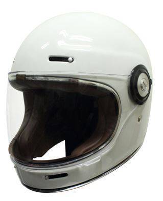 Scorpion Vintage Gloss White Helmet - SCORPION